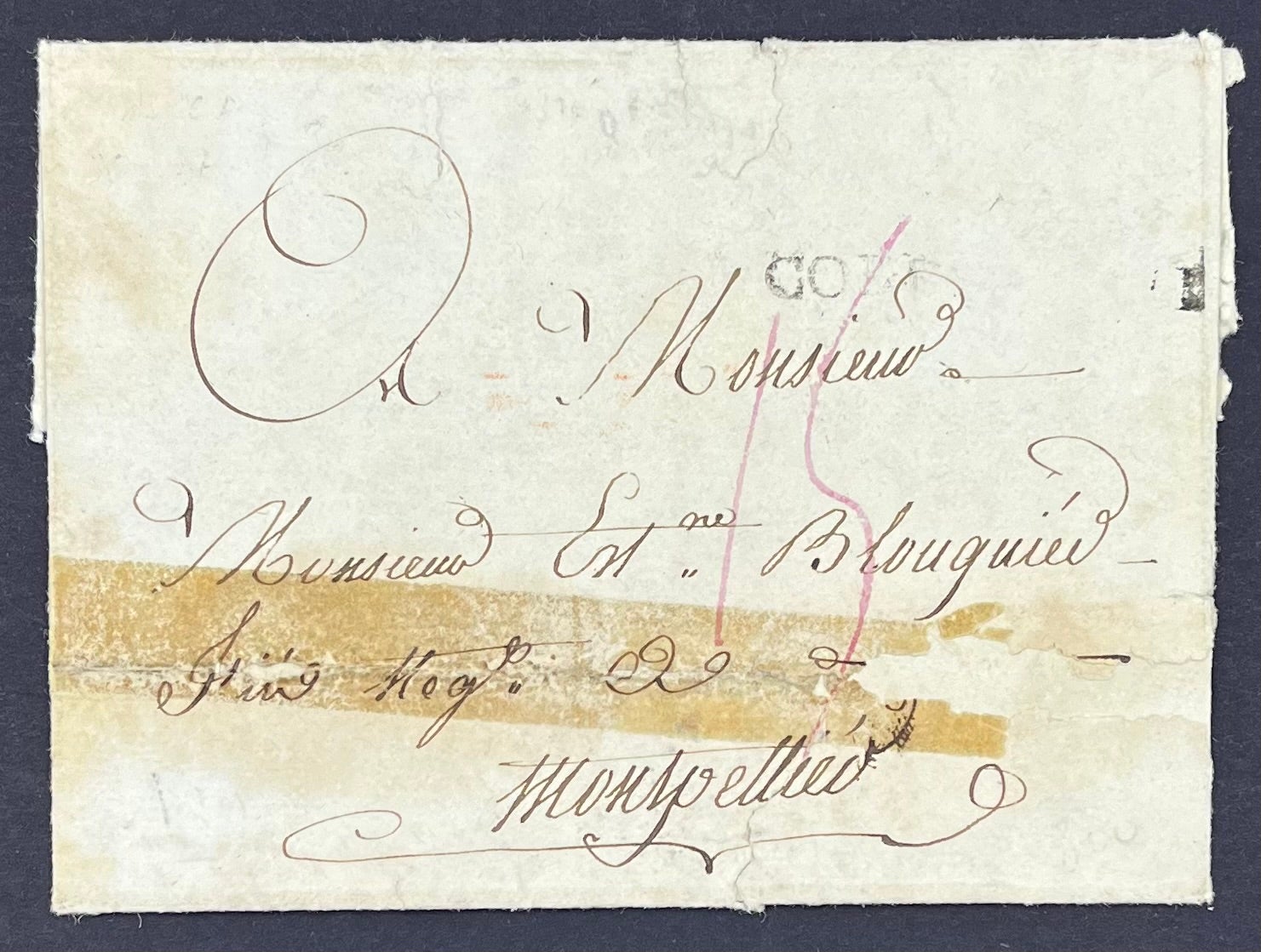 Cape of Good Hope 1791 - Letter from Captain Pierre Auge - on fate of ...